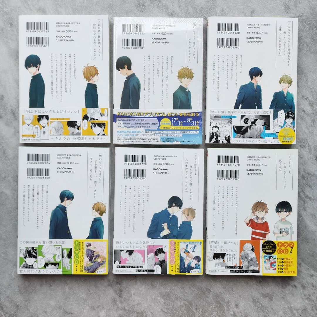 [BL] [Set] Kimi ni wa Todokanai by Mika - BL Yaoi Manga (Japanese), Hobbies & Toys, Books ...