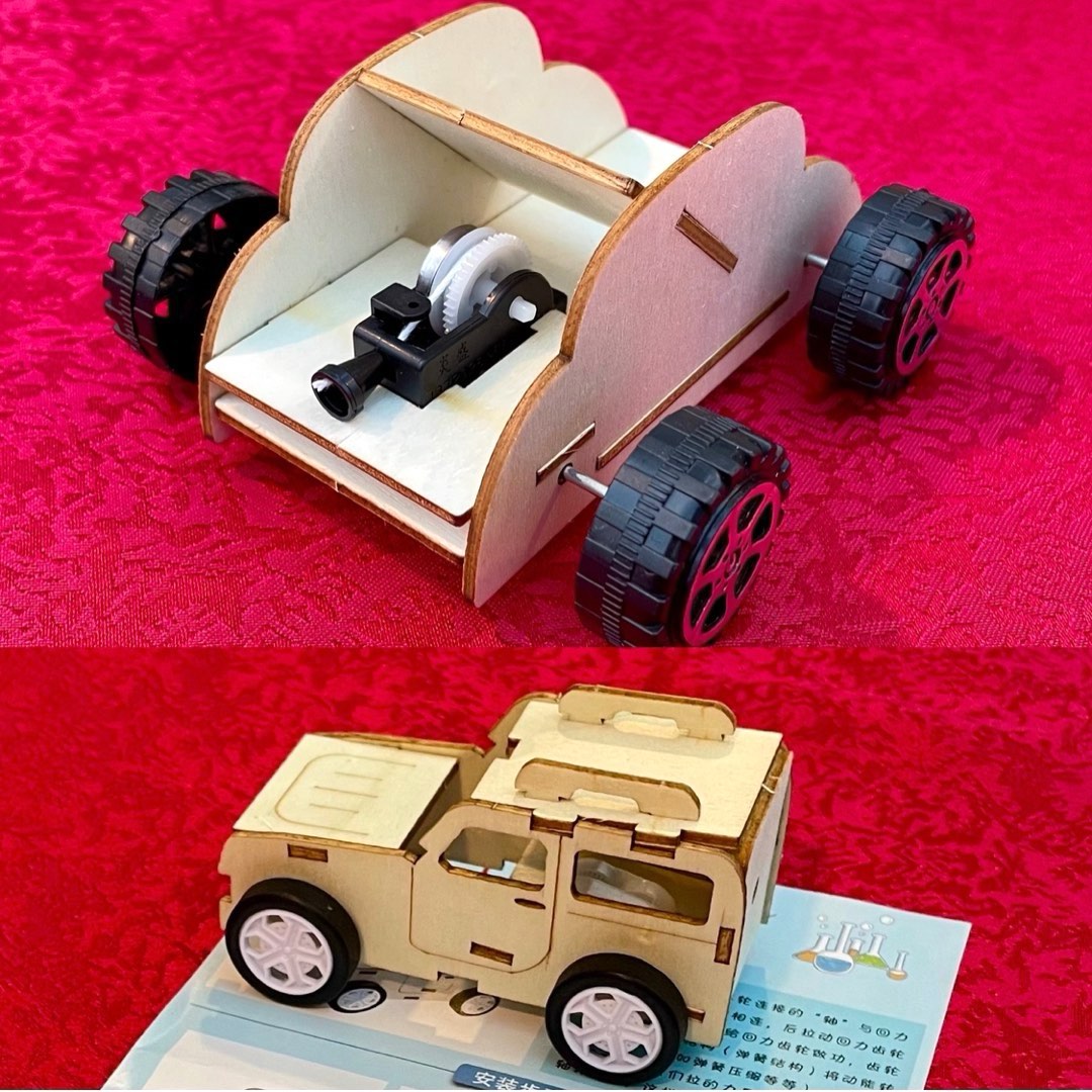 BNIP DIY Wood Toy Car Truck DIY Car Building Projects DIY Craft ...