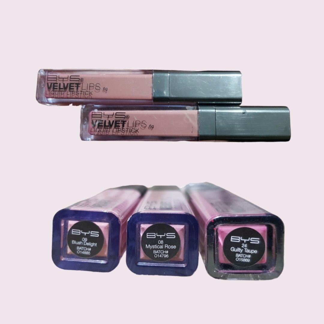 BYS Velvet Lips Liquid Lipstick, Beauty & Personal Care, Face, Makeup ...