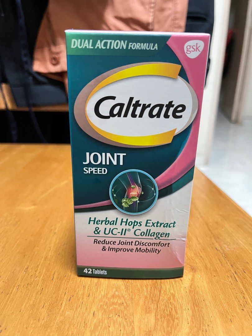 Caltrate Joint Supplement 42 Tabs, Health & Nutrition, Health ...