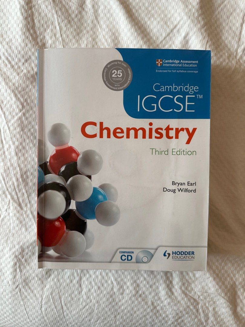 CAMBRIDGE IGCSE CHEMISTRY 3rd edition textbook, Hobbies & Toys, Books ...