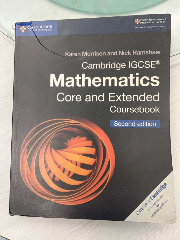 Cambridge Igcse Mathematics Core And Extended Coursebook Second Edition Hobbies And Toys Books