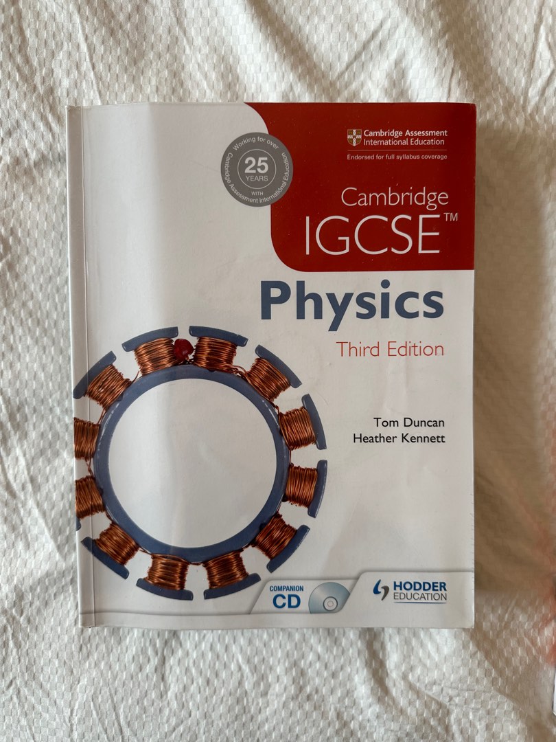 CAMBRIDGE IGCSE physics 3rd edition textbook, Hobbies & Toys, Books & Magazines, Textbooks on ...