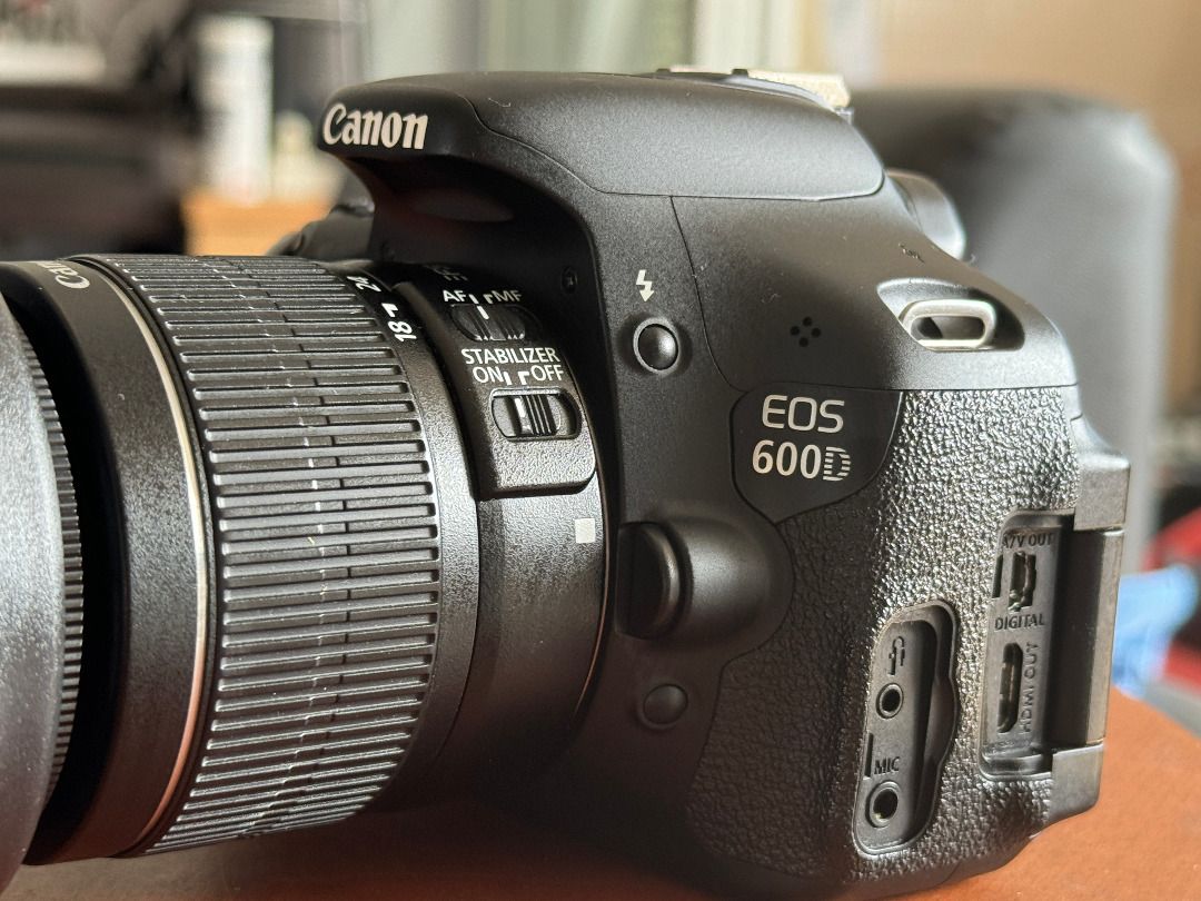 CANON EOS 600D ( Full Set with Canon 18-55mm Kit Lens & Canon 50mm F 1. ...