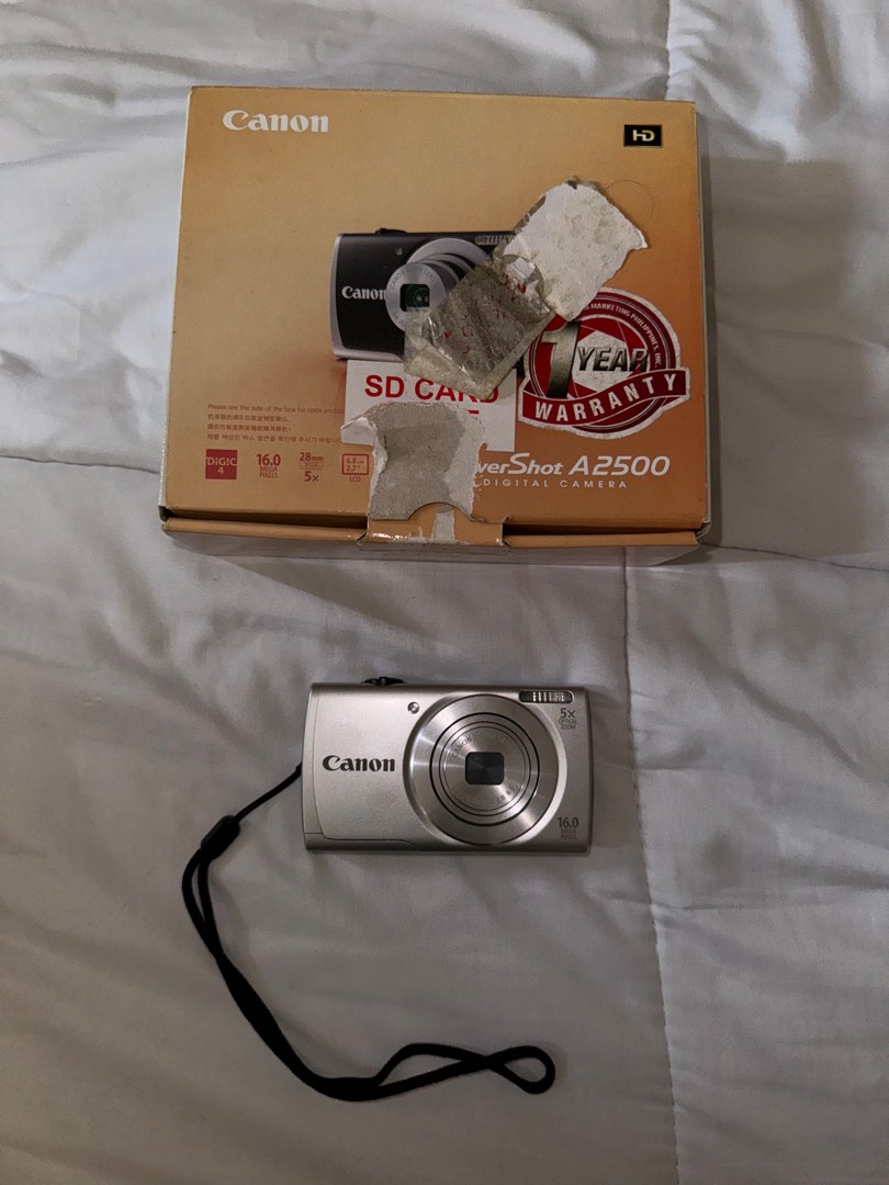 Canon Powershot A2500 - Digital Camera, Photography, Cameras on Carousell