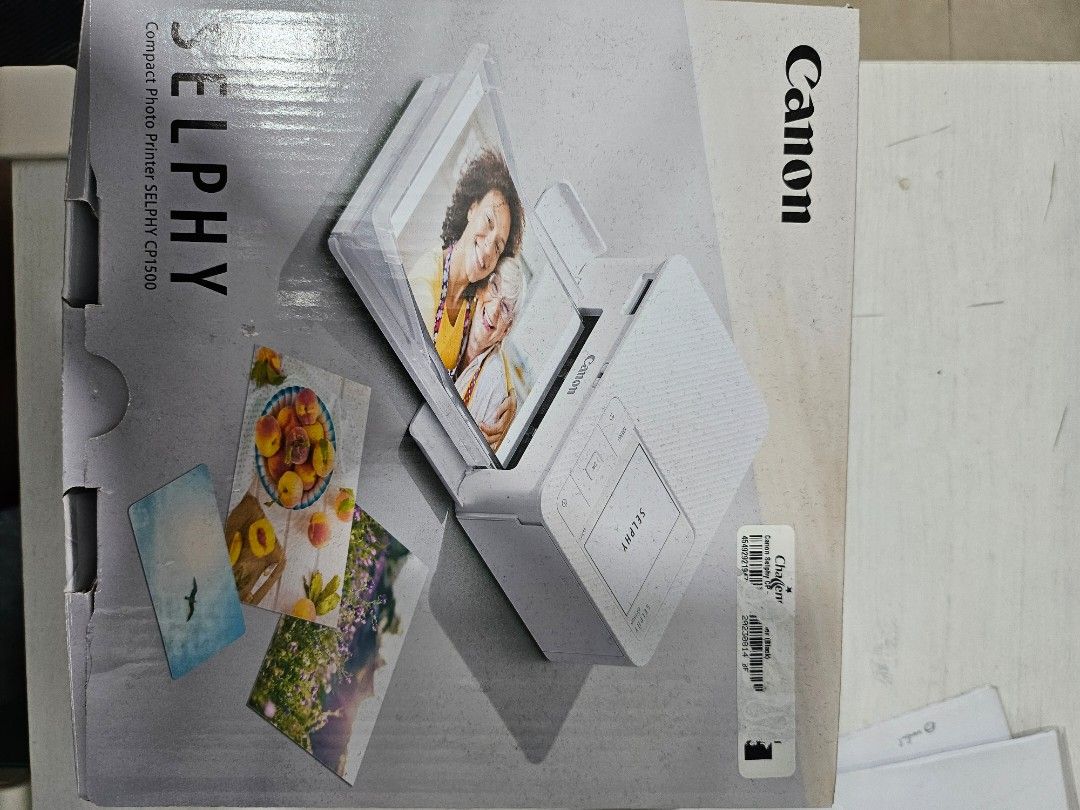 Canon Selphy CP1500 with Paper and Ink Set, Computers & Tech, Printers ...