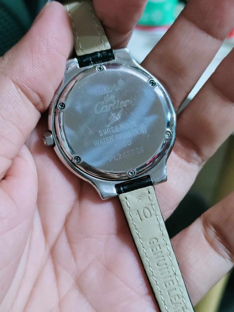 Cartier must de cartier ladies watch, Women's Fashion, Watches ...