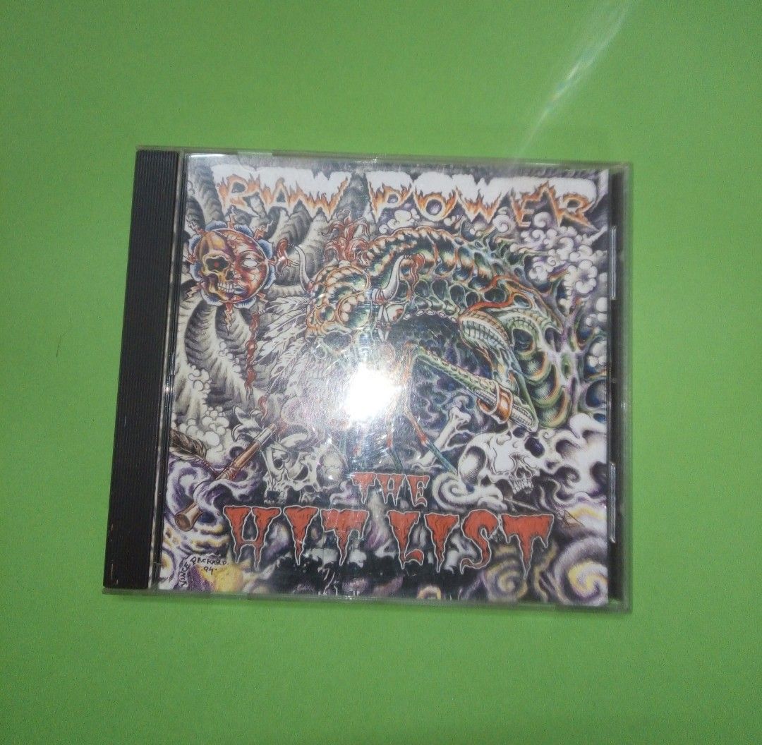 CD RAW POWER : THE HIT LIST ALBUM (2004, COMP) HARDCORE PUNK ITALIAN ...