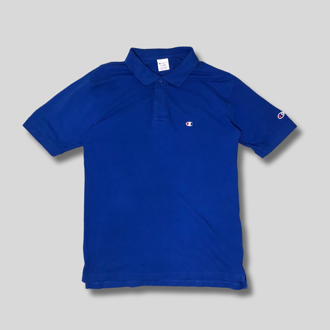 Champion polo shirt, Men's Fashion, Tops & Sets, Tshirts & Polo Shirts ...