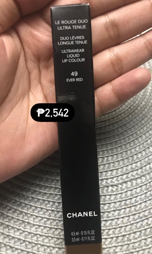 Chanel Le Rouge Duo Lip Color (Ever Red), Beauty & Personal Care, Face ...