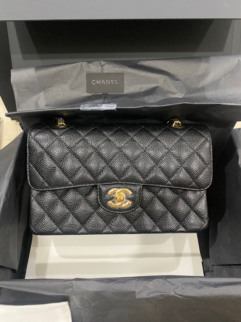 Chanel small classic flap, Luxury, Bags & Wallets on Carousell