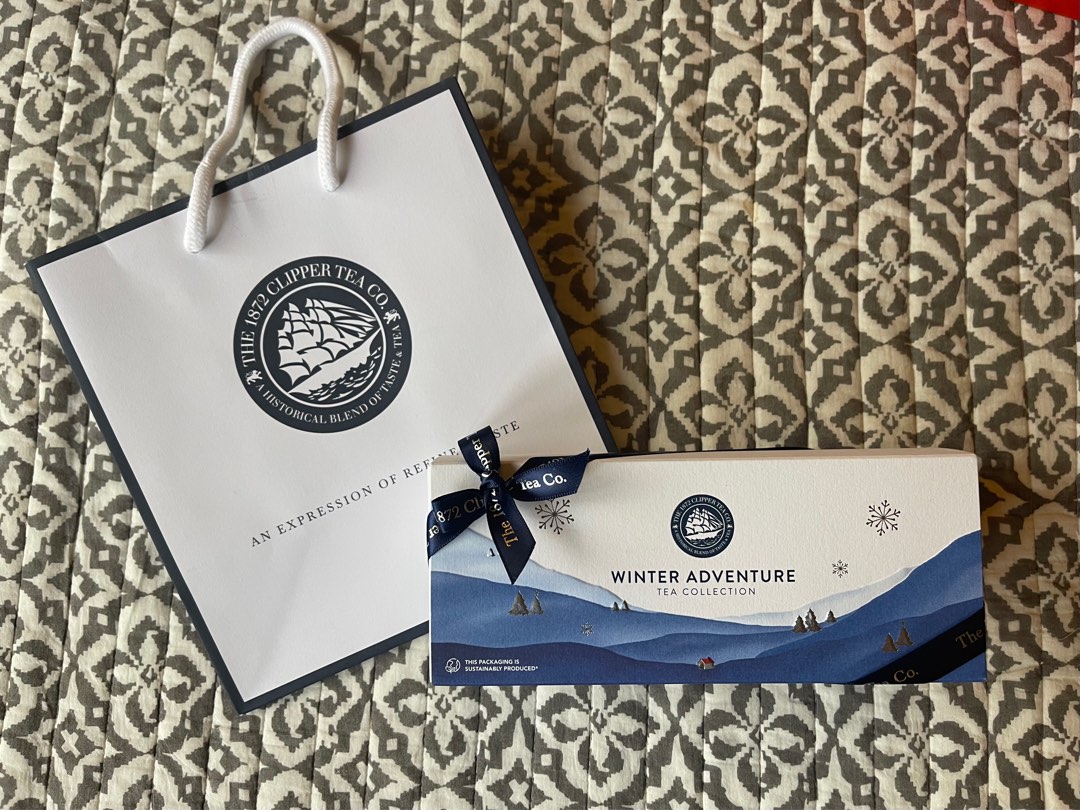 Clipper Tea Winter Adventure set, Food & Drinks, Beverages on Carousell