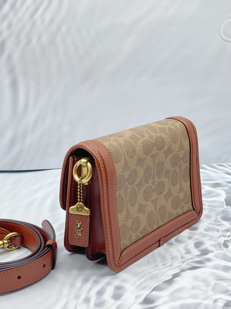 COACH HERO CROSSBODY IN SIGNATURE CANVAS -FULL SET-, Luxury, Bags ...