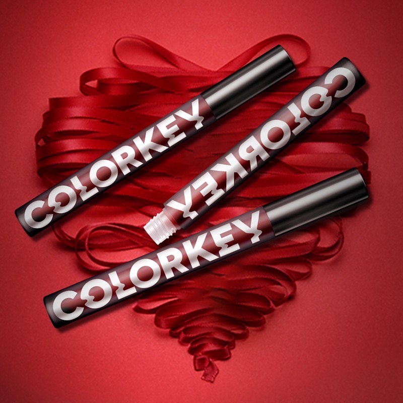 Set of COLORKEY Light Shimmer Lip Gloss Long-lasting Glossy Liquid ...