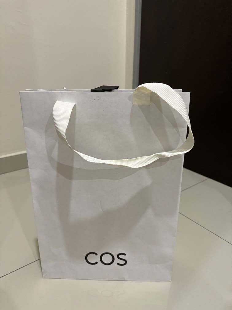 COS paper bag, Luxury, Accessories on Carousell