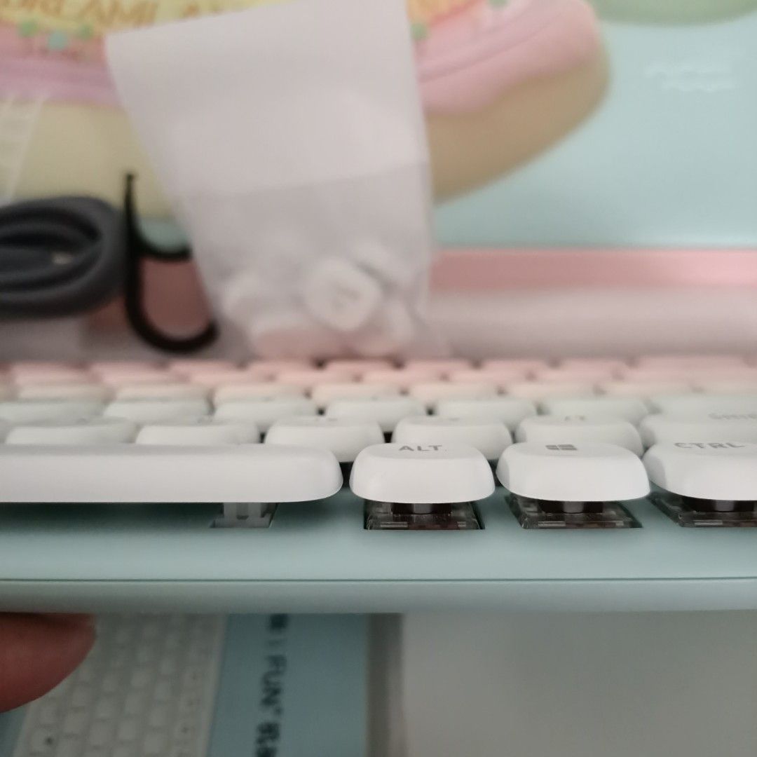 Cotton Candy Mechanical keyboard (Brand new), Computers & Tech, Parts ...