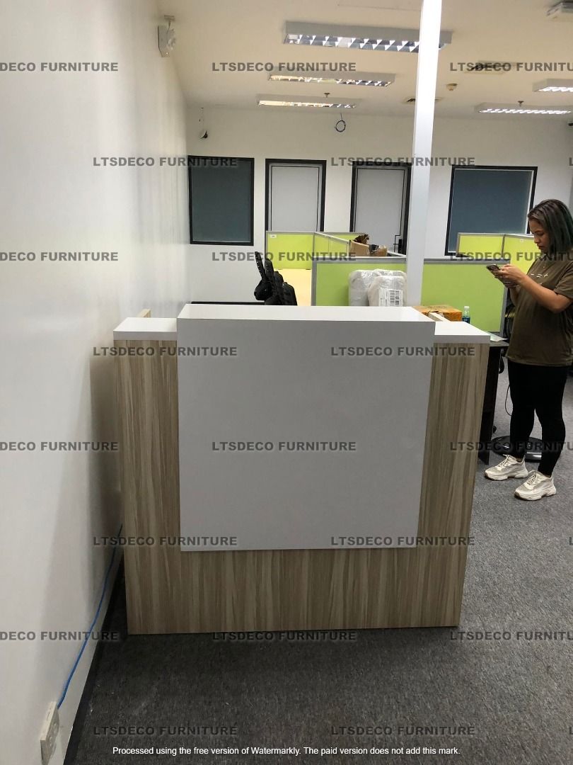 COUNTER TABLE OFFICE PARTITIONS, Furniture & Home Living, Office ...