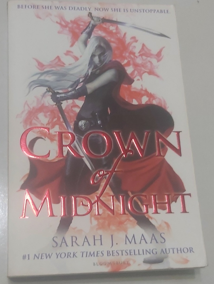 Crown of Midnight Book SJM Sarah J Maas, Hobbies & Toys, Books ...