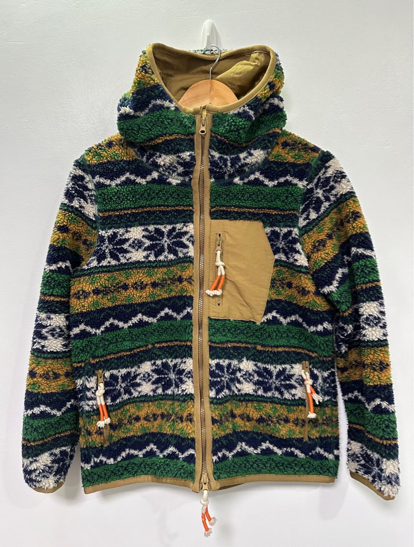 CUBE SUGAR | Aztec Sherpa Jacket, Women's Fashion, Coats, Jackets and ...