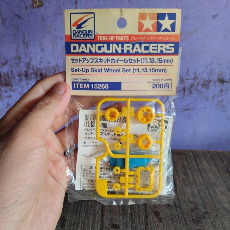 dangun racers tune up part set up skid wheel set by tamiya, Toys ...
