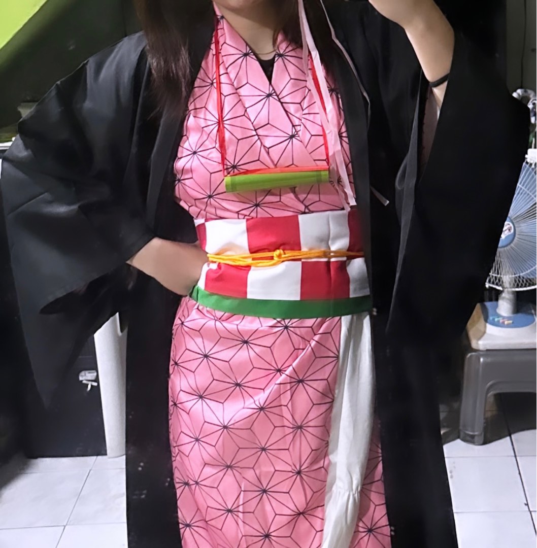DEMON SLAYER NEZUKO COSTUME, Women's Fashion, Dresses & Sets, Dresses ...