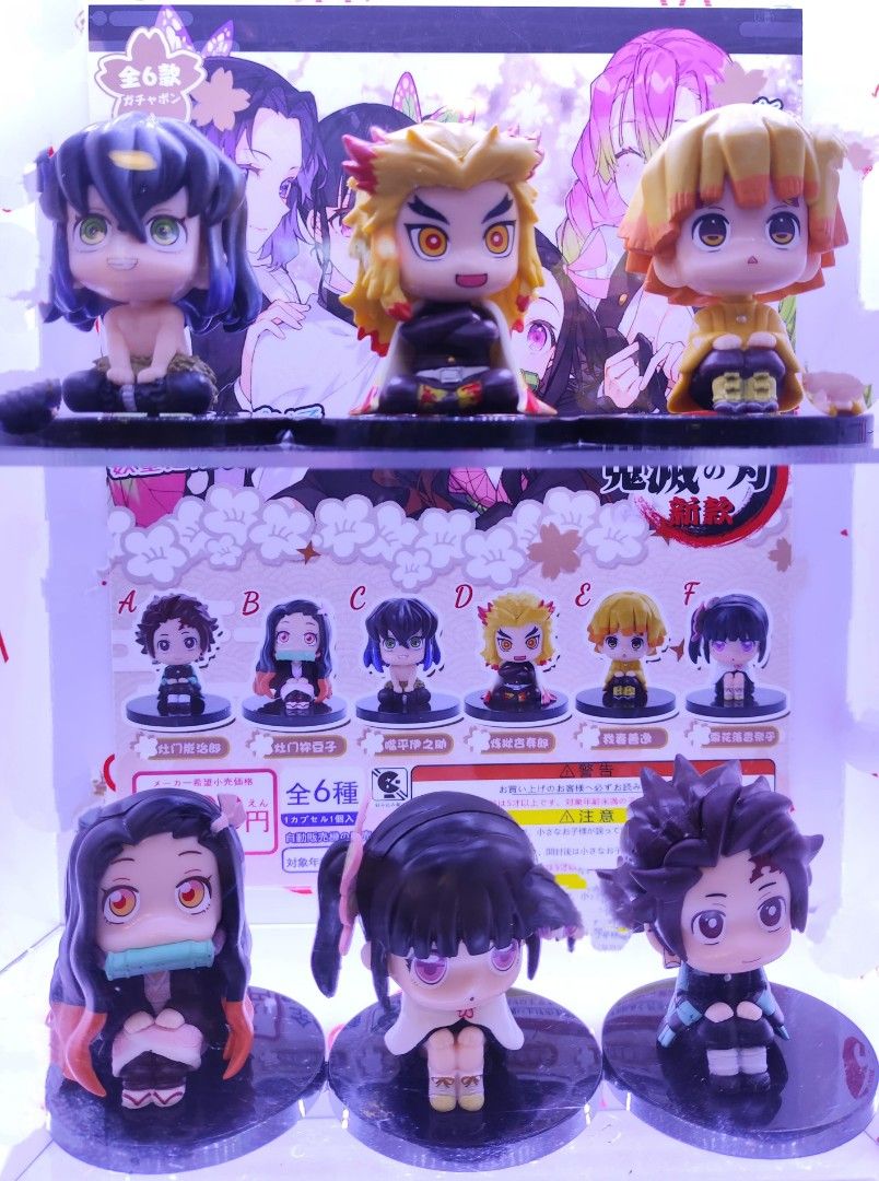 Demon slayer Tanjiro Kamado/ Zenitsu Agatsuma / Inosuke Hashibira ...