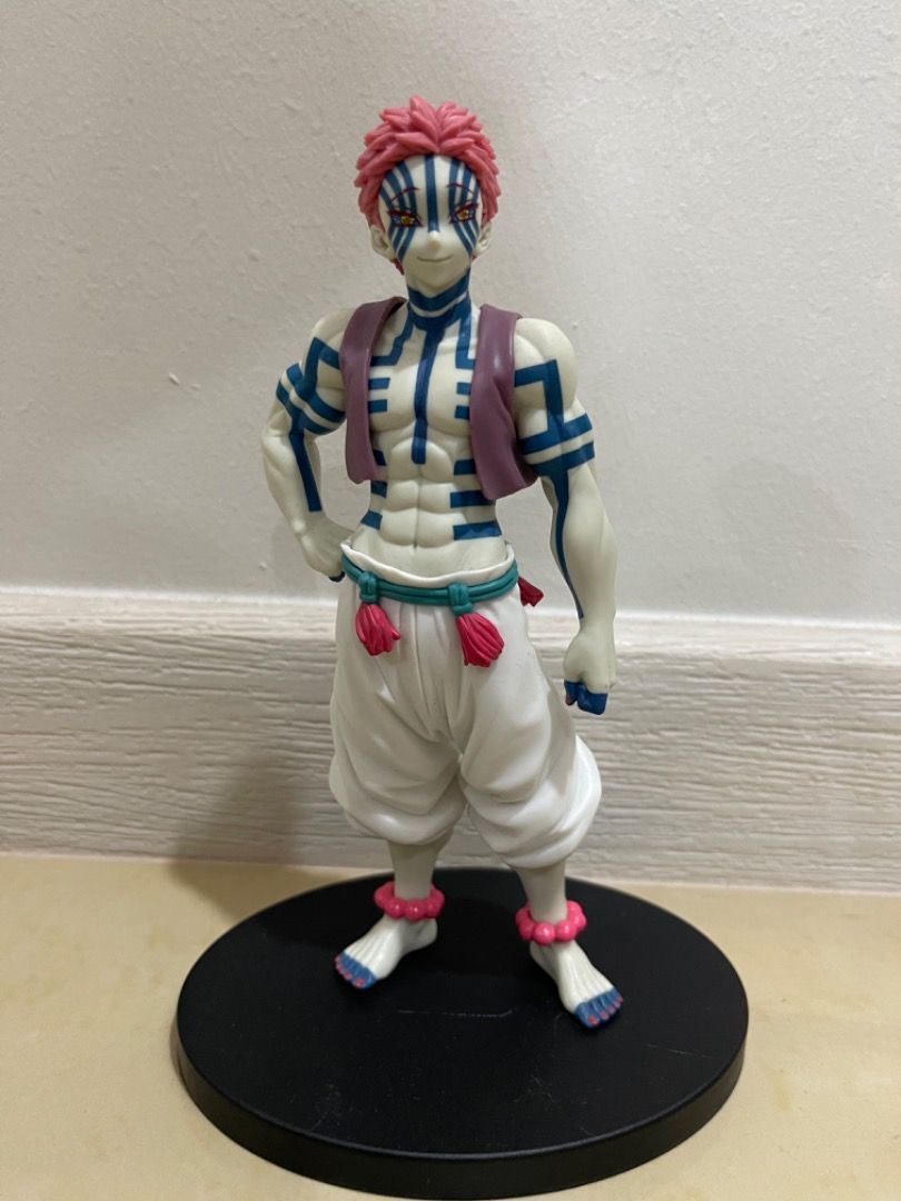 Demond Slayer Akaza Figure, Hobbies & Toys, Toys & Games on Carousell