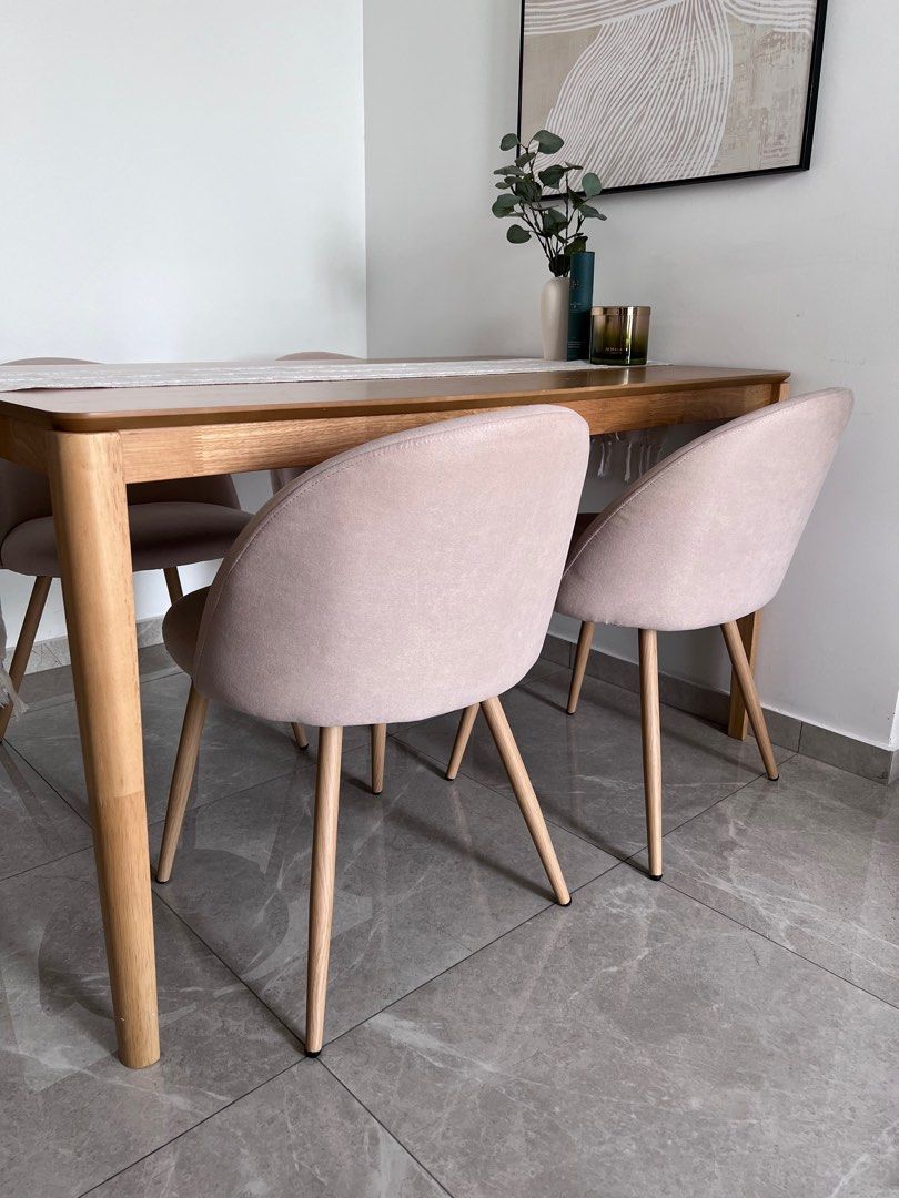 Dining Table Easy Maintenance, Furniture & Home Living, Furniture ...