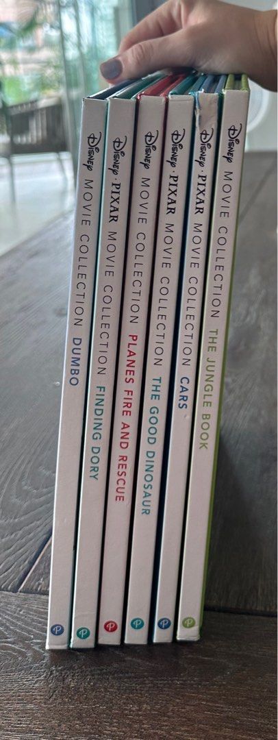 Set of 6 Disney movie collection books, Hobbies & Toys, Books ...