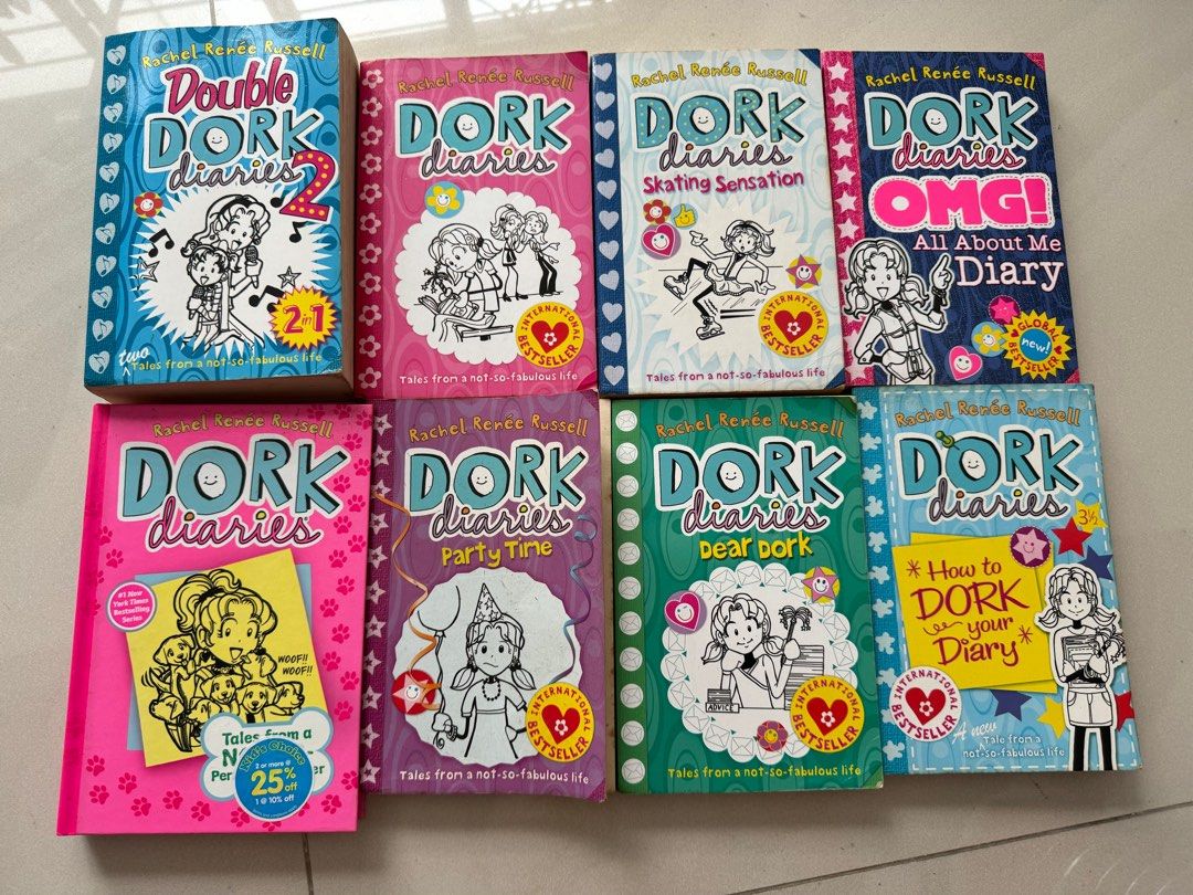 Dork Diaries Books, Hobbies & Toys, Books & Magazines, Children's Books on Carousell