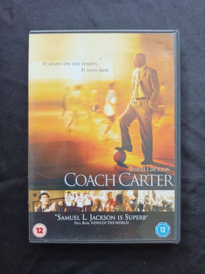 DVD Coach Carter, Hobbies & Toys, Music & Media, CDs & DVDs on Carousell