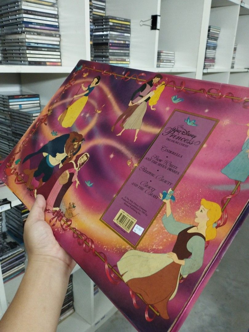 (ENG) The Walt Disney Princess Treasure Chest, Hobbies & Toys, Books ...