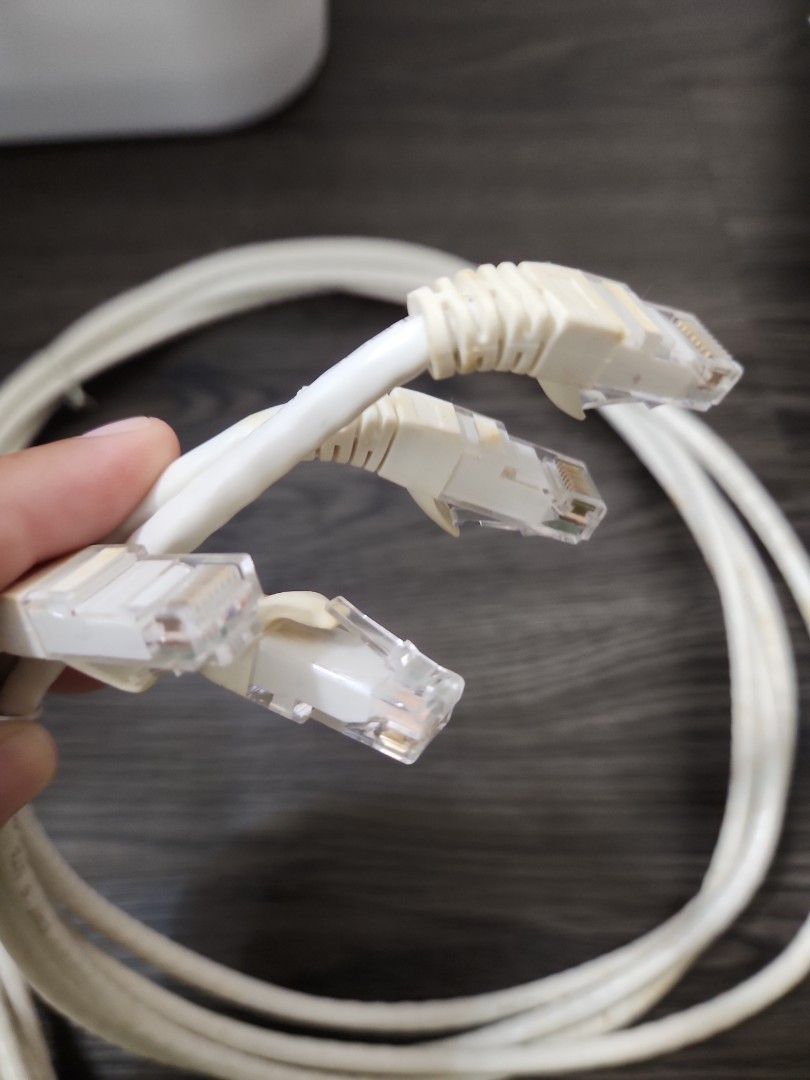 Ethernet cables ×4, Computers & Tech, Parts & Accessories, Cables ...