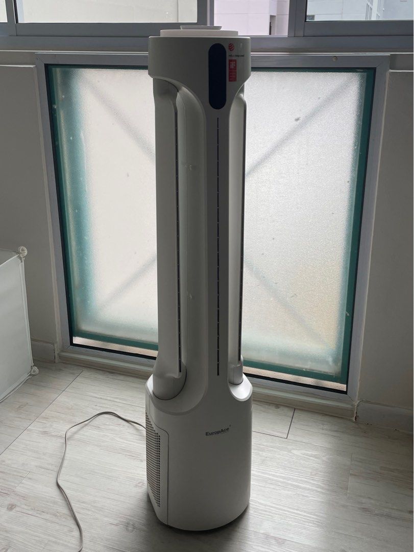 Europace Dual Wings Air Purifying Bladeless Fan, Furniture & Home ...