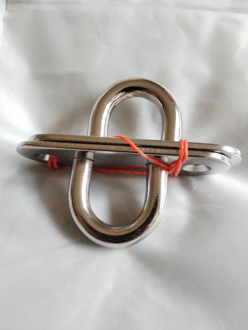 Eye plate heavy duty stainless steel hook, Furniture & Home Living ...