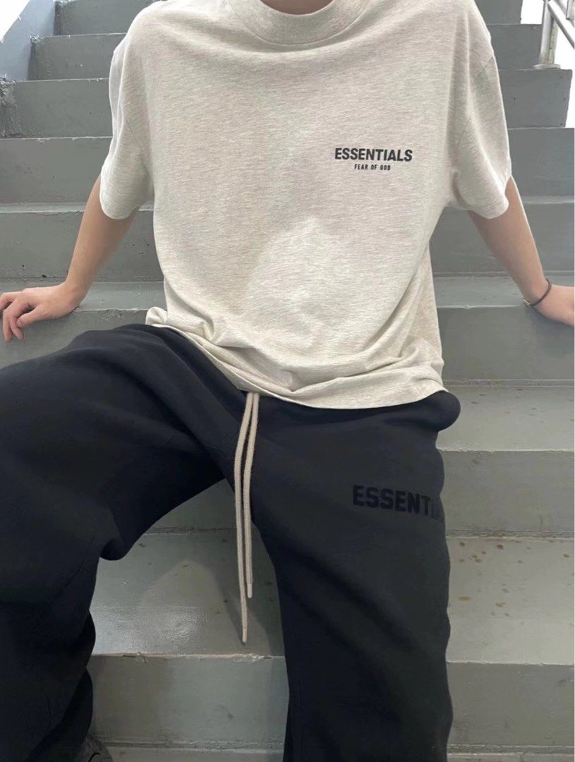 Fear of God Essentials SS23 Jet Black/Dusty Beige/Dubai Exclusive ...