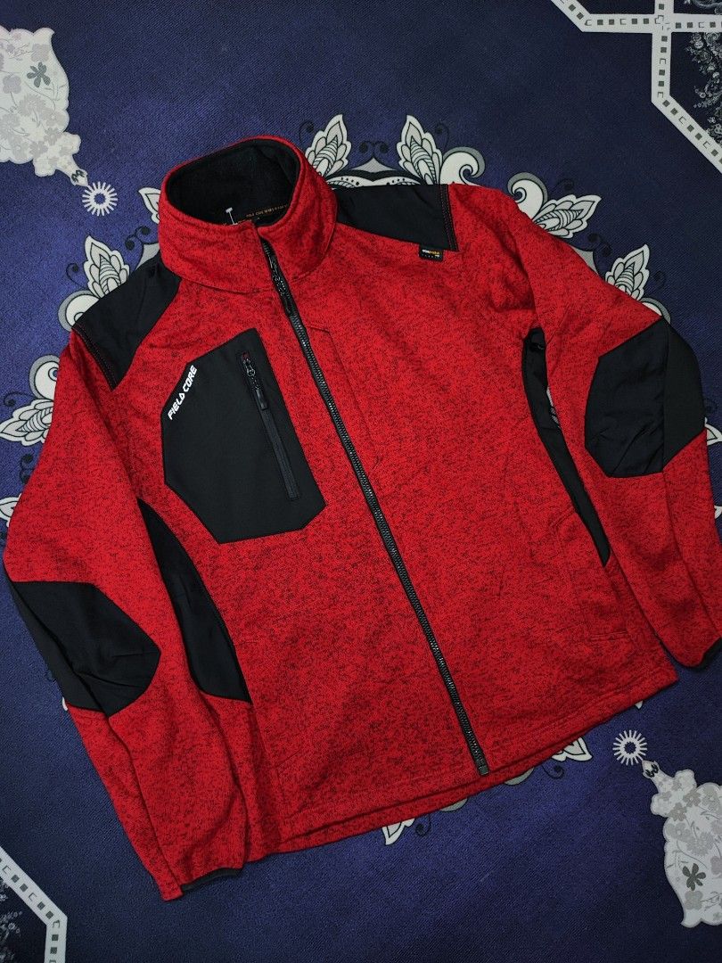 FIELD CORE X CORDURA FABRIC JACKET RED, Men's Fashion, Coats, Jackets ...