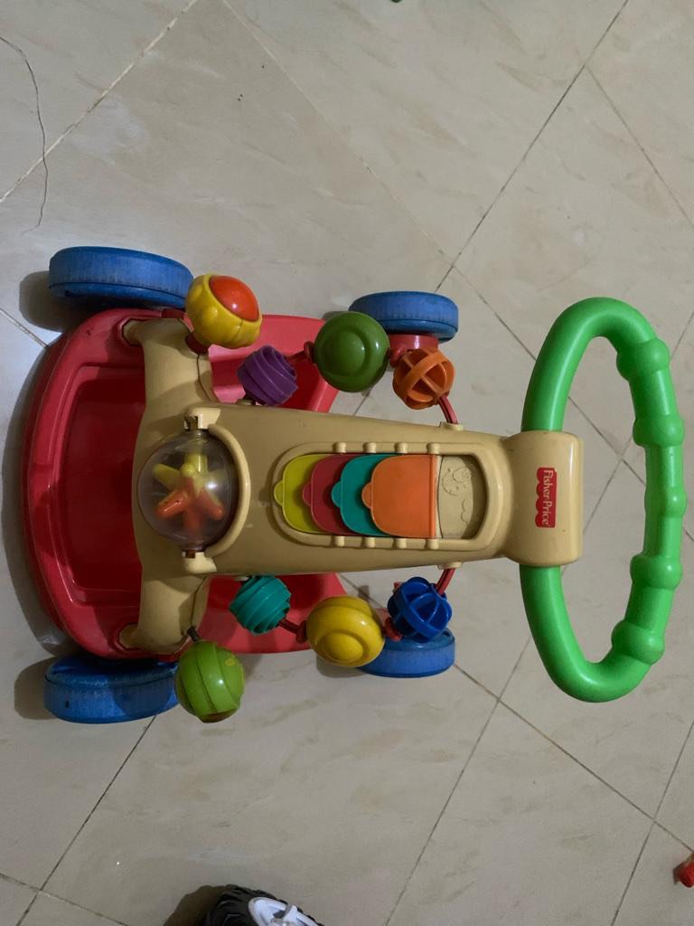 Fisher price push walker, Bayi & Anak, Mainan & Baby Walker di Carousell