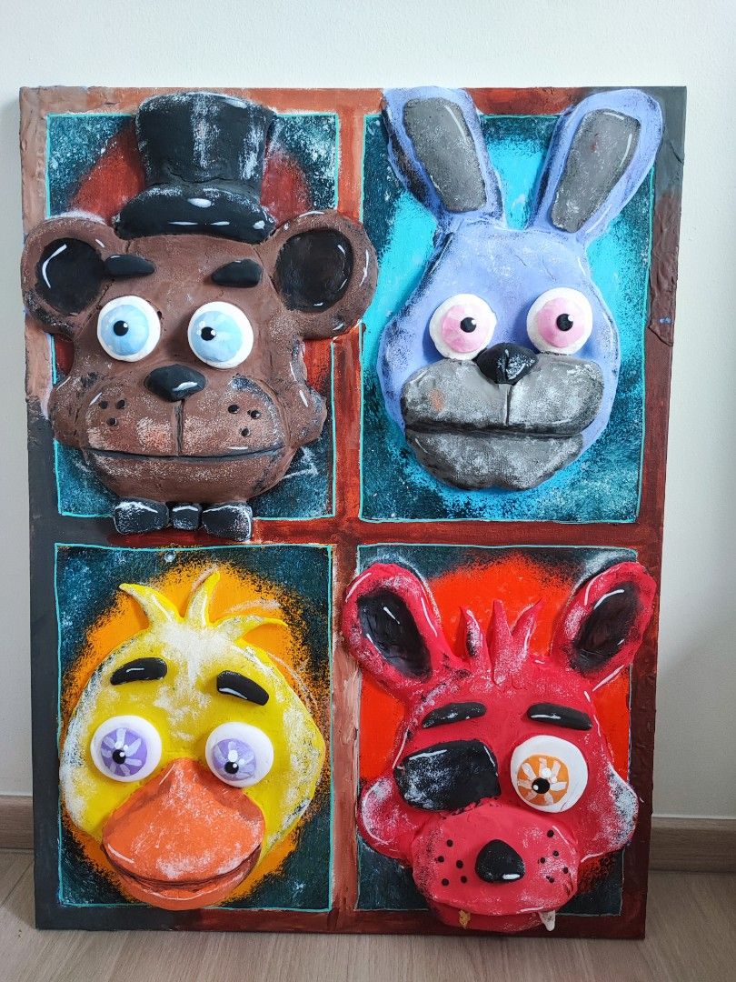 Five Nights at Freddy's Art, Hobbies & Toys, Stationery & Craft, Art ...