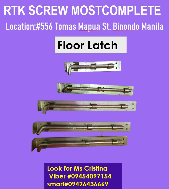 Floor Latch, Commercial & Industrial, Construction Tools & Equipment on ...