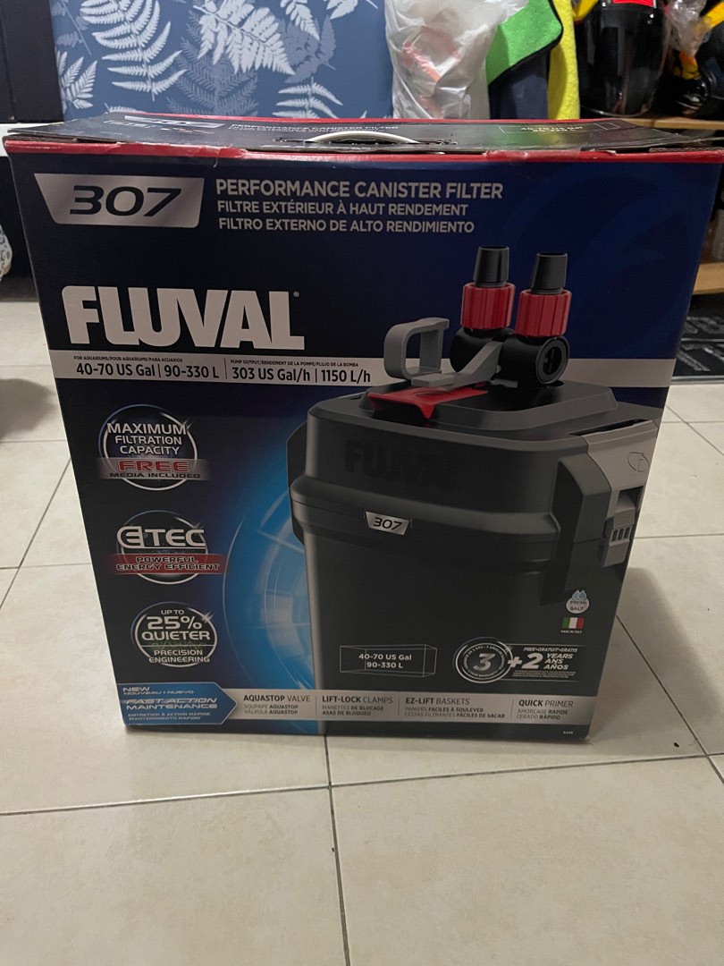 Fluval 307 Canister, Pet Supplies, Homes & Other Pet Accessories on ...