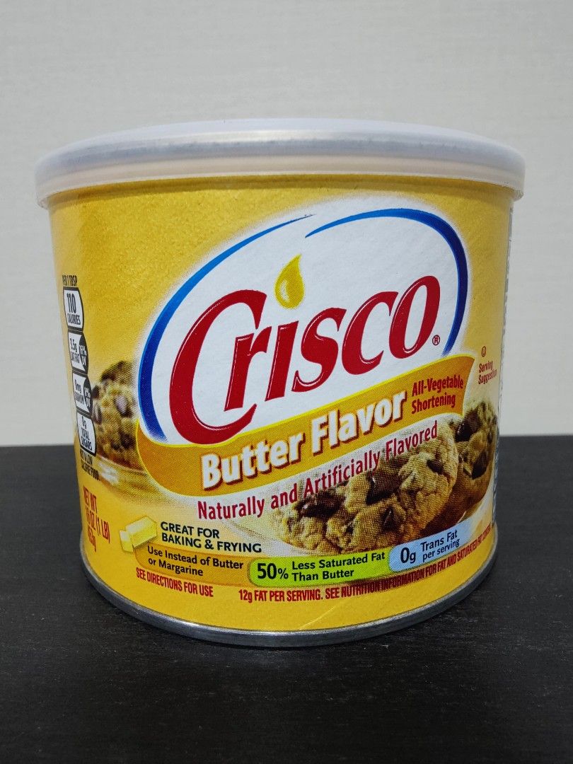 (FREE) Brand New Crisco Butter Flavor All Vegetable Shortening, Food ...