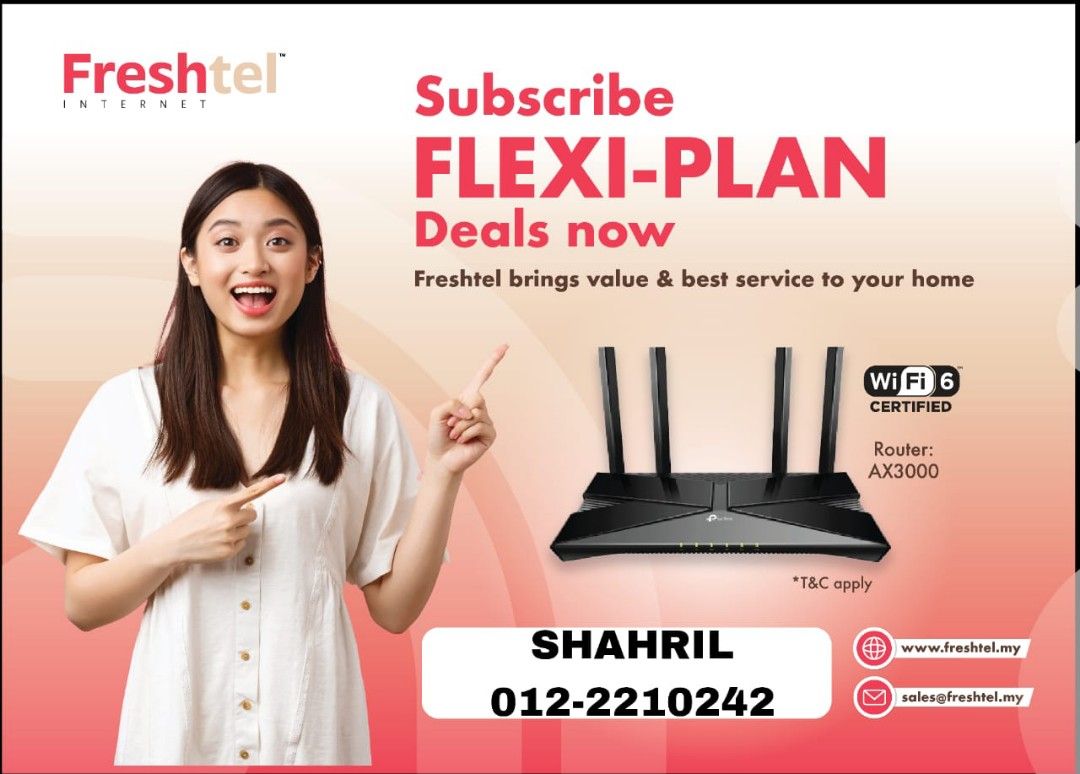 Freshtel Internet, Announcements on Carousell