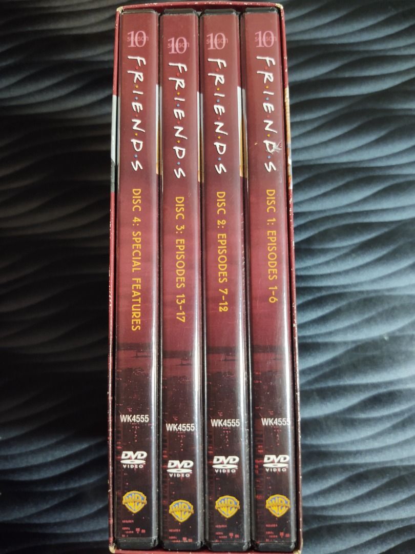 FRIENDS The Complete Tenth Season DVD, Hobbies & Toys, Music & Media ...