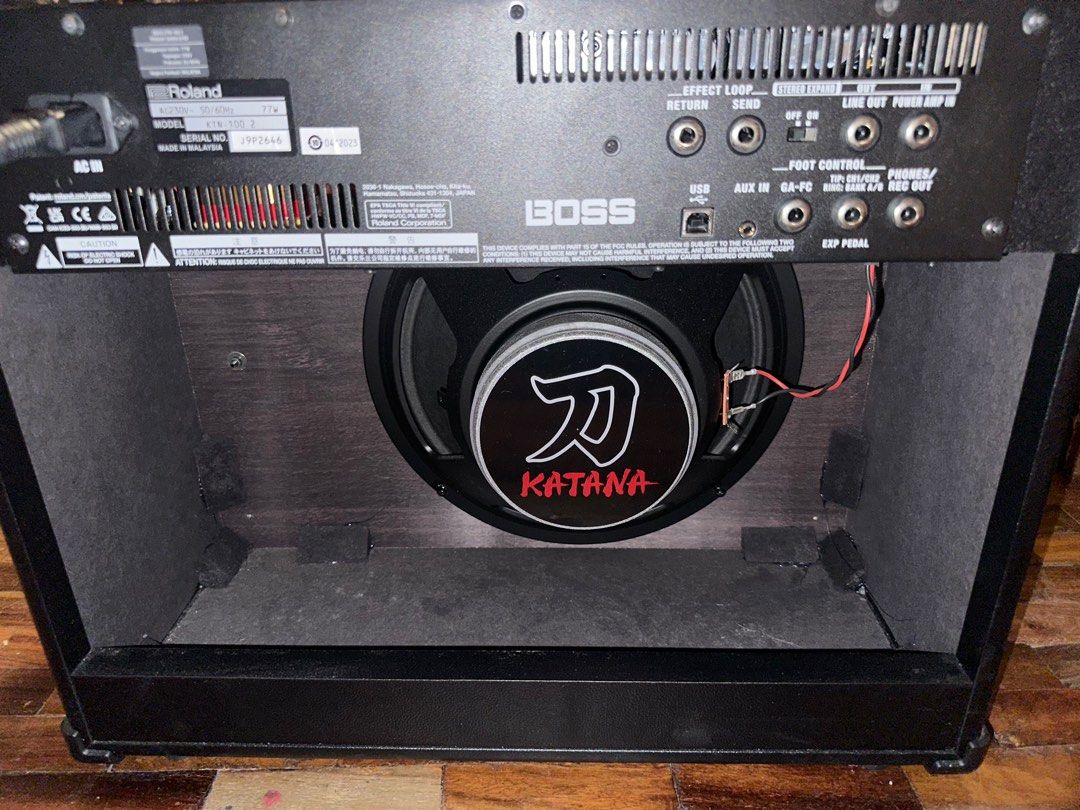 FS/FT Boss Katana 100 MKII, Hobbies & Toys, Music & Media, Musical ...