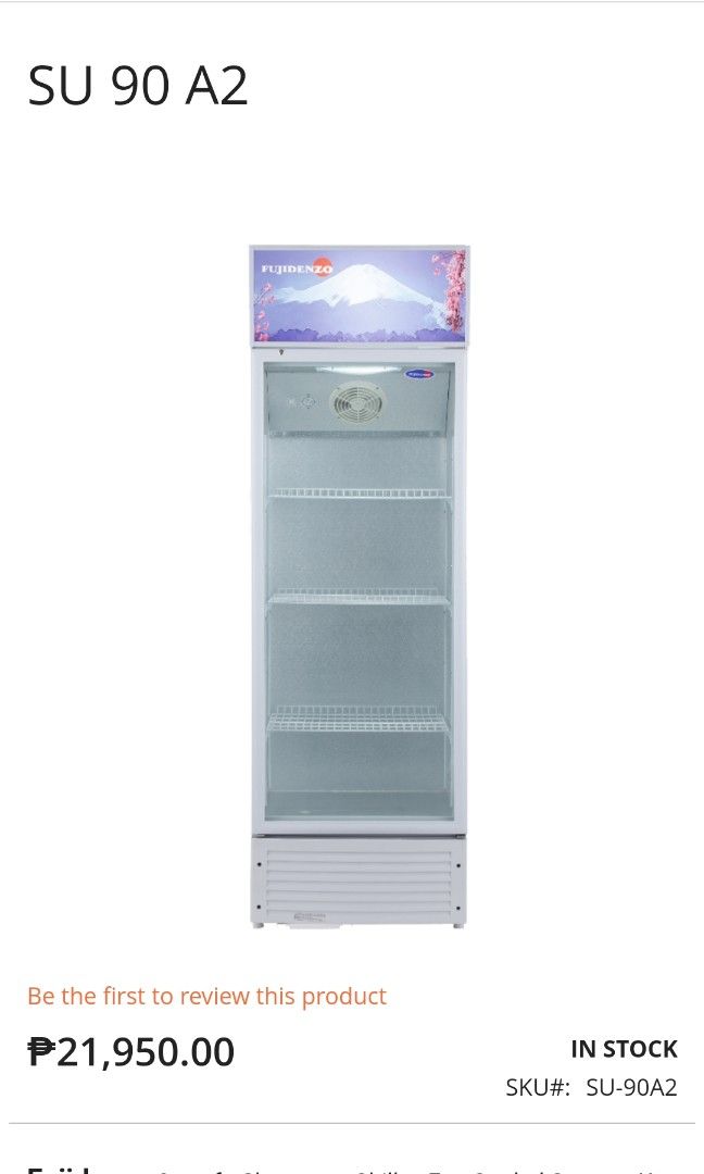 FUJIDENZO SU90A, TV & Home Appliances, Kitchen Appliances ...