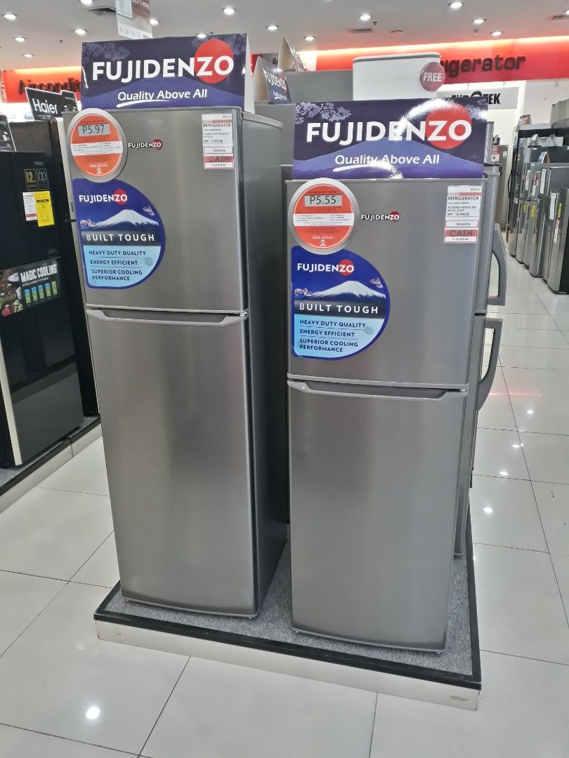 Fujidenzo Two Door Refrigerator Direct Cool 5cuft 6cuft 7cuft, TV ...