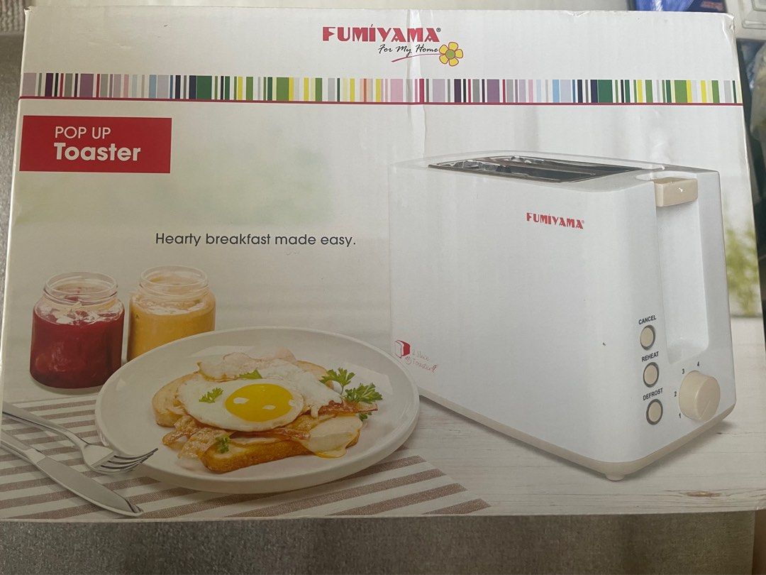 Fumiyama pop up toaster, Furniture & Home Living, Kitchenware ...