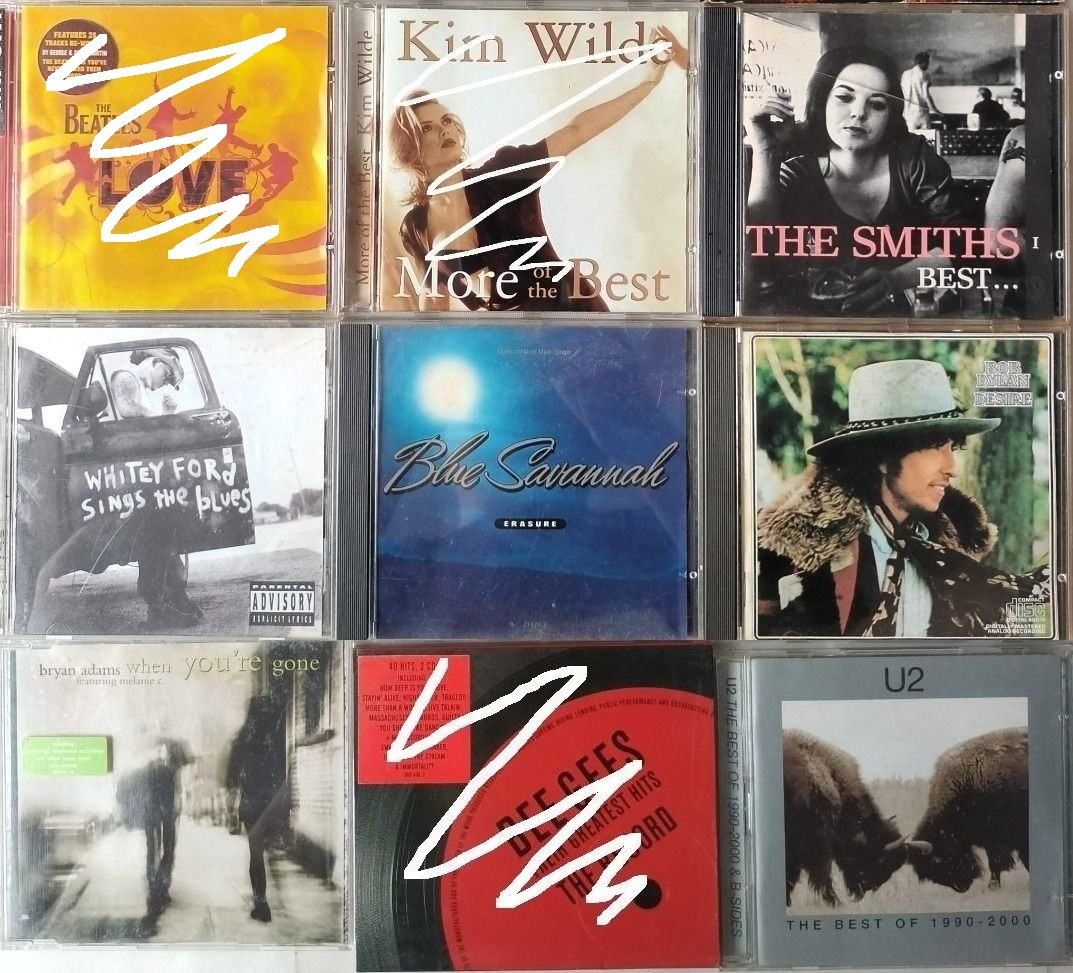 G. 70s 80s pop rock and more cds for sale smiths T rex george michael ...