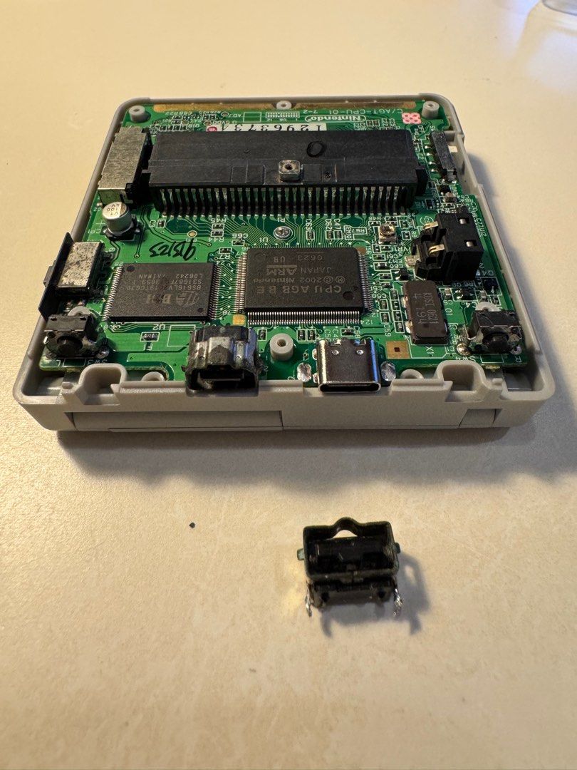 Gameboy Advance SP (USB C mod), Video Gaming, Video Game Consoles ...